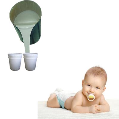 China Free Sample 70 Shore Hardness LSR Liquid Silicone Rubber for Pacifier and Baby Nipples for sale