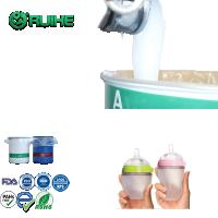 China FDA Non Post Cured Liquid Silicone Rubber with VOC Less Than 0.5 Percent for sale