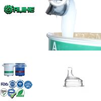 China Transparent Non Post Cured Food Grade Liquid Silicone Rubber  for Safe Food Contact for sale
