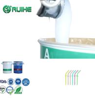 China Non Post Cured Liquid Silicone Rubber  for VOC Less Than 0.5% Baby Food Contact Straw for sale