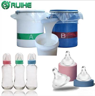 China LSR Liquid Silicone Rubber combines excellent material properties with easy processing, making it ideal for manufacturing baby feeding products such as bottle nipples. for sale
