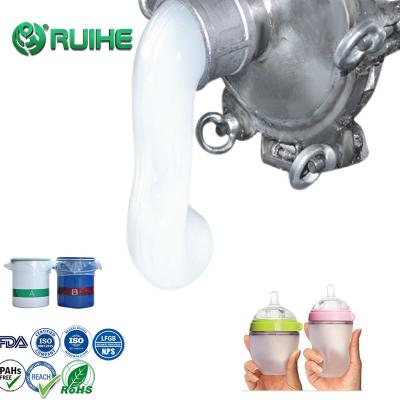 China Food Grade Non-Post Cured Liquid Silicone Rubber for Baby Products and Food Contact Parts for sale