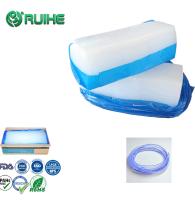 China Medical Grade Solid Silicone Rubber for Drainage Cross Tubes with Excellent Extrusion Performance for sale