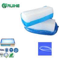 China Medical Grade Solid Silicone Rubber for Drainage Cross Tubes with Excellent Extrusion Performance for sale