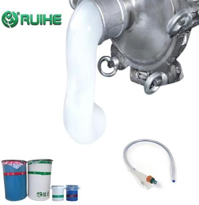 China Medical Liquid Silicone Rubber For Medical Tubing With Yellow And Aging Resistance for sale