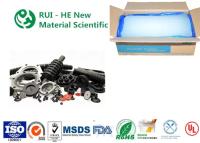 China Transparent Dual Cure Solid Silicone Rubber HTV Silicone Rubber with 600% Elongation for Extrusion and Molding for sale