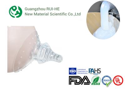 China Baby Nipples Food Grade Liquid Silicone Rubber LSR 6250 - 60YH High Rebound for sale