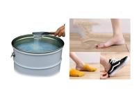 China Platinum Cured Two Component Silicone Rubber For Socks 12 Months Shelf Life for sale