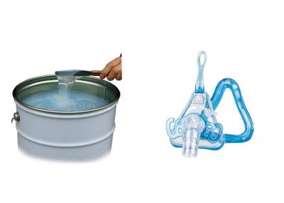 China High Clear LSR Liquid Silicone Rubber For Breathing Mask Aging Resistance for sale