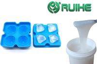 China Gypsum Molds Making Rtv2 Silicone Rubber 8 Inch Round Shape Silicone Bake Mold for sale