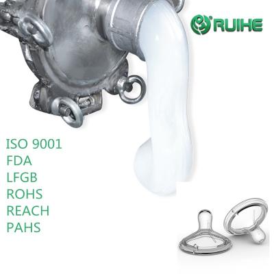 China High Strength LSR Liquid Silicone Rubber / High Temp Silicone Mold Rubber for sale