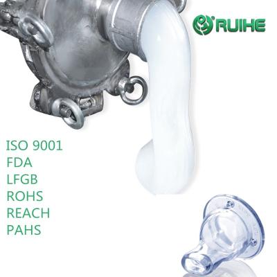 China High Transparent LSR Liquid Silicone Rubber / Two Part Silicone Mold Material for sale