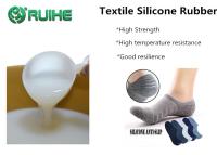 China Odorless 2 Part Liquid Silicone Rubber For Socks High Adhesion And Transparency for sale