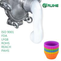 China Low Viscosity Platinum Food Grade Liquid Silicone Rubber 1A / 1B Mix By Volume for sale