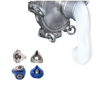 China Stable Size LSR Liquid Silicone Rubber Custom Anti Flu Antivirus Washable Respitory Medical Grade for sale