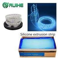 China Custom Extruded Silicone Rubber Material High Strength For Sealant Parts for sale