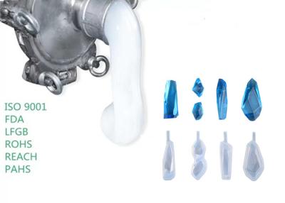 China RUI-HE 6250-30 Transparent Two Component RTV Neutral Liquid Silicone Rubber for sale