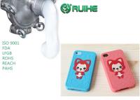 China LFGB Grind Edges Shore A 65 LSR Liquid Silicone Rubber for sale
