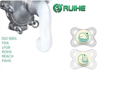 China 60 70 Shore High Transparent Liquid Silicone Rubber For Baby Nipple for sale