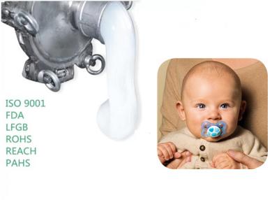 China Baby Nipples 55% 25KN/M LSR Liquid Silicone Rubber for sale