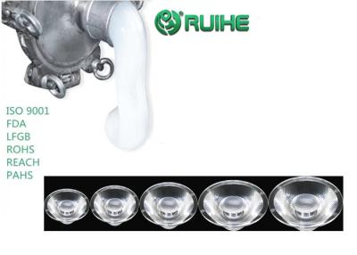 China Led Potting Clear Transparent Liquid Silicone Rubber For LED Secondary Lenses for sale