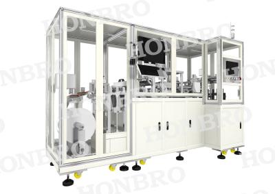 China Electrode Cutting Machine Die Cutting Machine Continuous Coating Rolls  Honbro for sale