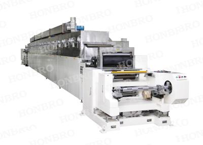China Coin Cell Electrode Making Machine Transfer Coater  Coating Width Max 680mm for sale