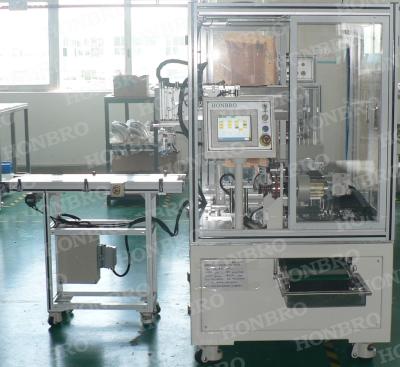 China Car Battery Assembly Line Manufacturers U Type Sticking Film Machine Double Stations for sale