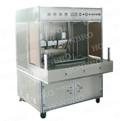 China Li Ion Lithium Battery Production Line Four Station Top Side Sealing Machine for sale