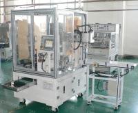 China Prismatic Cell Battery Cell Making Machine Sticking Film Vertical Pouch Cell Z Stacker for sale