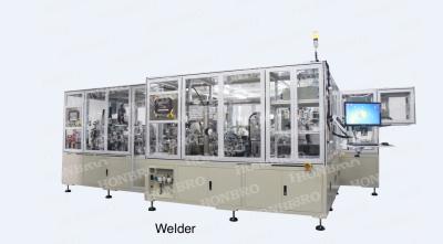 China Linear Manual Transfer Battery Tab Welding Machine Soft Package Power Ultrasonic for sale