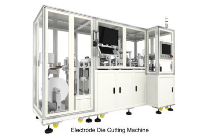 China Fully Automatic Electrode Cutter Die Cutting With Gap Coating Rolls for sale
