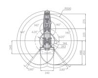 China ARP6 Series ARP3-502S Industrial Robot With Arm Length 500MM for sale