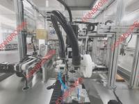 China Single Station Battery Stacking Machine , Mechanical Positioning Battery Stacker for sale