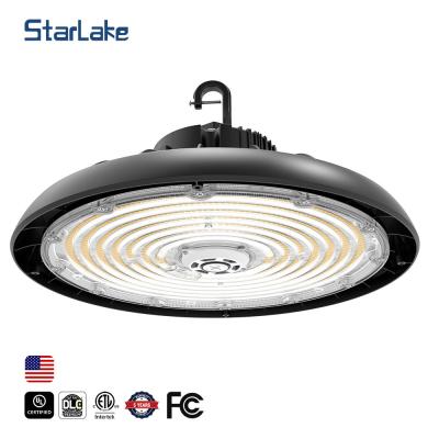 China 150LM/W Diet Cast Aluminum Round High Bay LED Lights Waterproof For Warehouse for sale