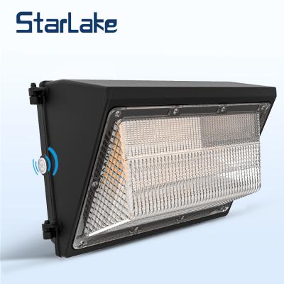 China 60W LED Wall Pack Light 140LM/W IP65 Waterproof Dimmable 0-10V for sale