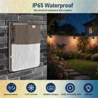 China USA Stock Mini LED Wall Pack Light 18W 25W 30W ETL DLC Outdoor Security Lighting for sale