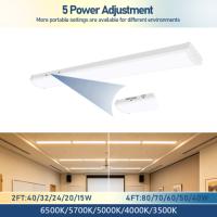 China 2FT 4FT LED Wrap Around Light Commercial Linear Ceiling Fixture for indoor lighting for sale