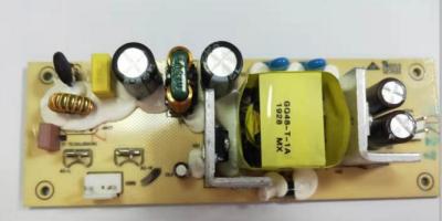 China UL Approve Open Frame Switching Power Supply 12V 3.75A With 2 Pin Socket for sale