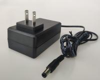 China ETL Certified 24V 2A AC DC Power Adapters Black With US Plug for sale