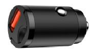China TYPE C Port QC3.0 USB Car Charger Adapter Output 18W CE Certified for sale