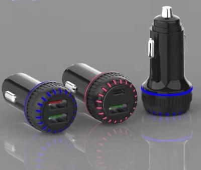 China Smart Portable USB Car Charger Adapter 9V 2A 18W For Mobile Phone for sale