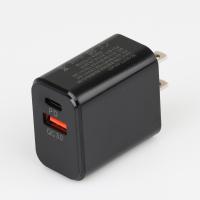 China FCC Approve 5V 3A/9V 2A/12V 1.5A USB Lithium Battery Charger , Dual USB Charger For Mobile Phone for sale