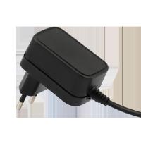 China Black Color Wall Mounted AC Adapter 24V 0.5A 12W For EU Plug for sale