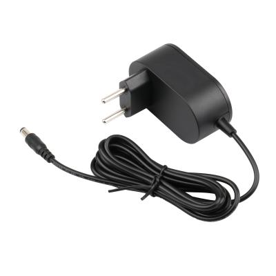 China Brazil Market Output 12Vdc 1000mA, Wall-mounted Power Adapters with ICBR EN60335-2-29 Certified for sale