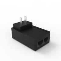 China 24V 0.5A POE AC Adapter / Injector 12W 15W 48V With 1xRJ45 Connector for sale