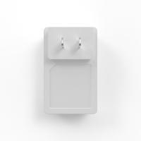 China Full Enclosed Plastic Case POE Power Adaptor 230V Input 24V 2A Output for sale