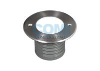 China D2CDR0614 D2CDR0615 24V or 110~240V Smooth Surface Light Output SMD LED Inground Lamp 1.2W 1.8W Outdoor Rated IP67 for sale