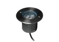 China 3 * 2W Symmetrical Light Power LED Inground Lamp 116mm Front Cover ETL Listed for sale