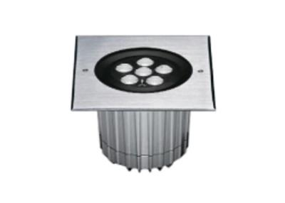 China FC2BFR0657 FC2BFS0657 6 * 2W Asymmetrical LED Inground Light with 173 * 173mm SUS316 Stainless Steel Square Front Cover for sale